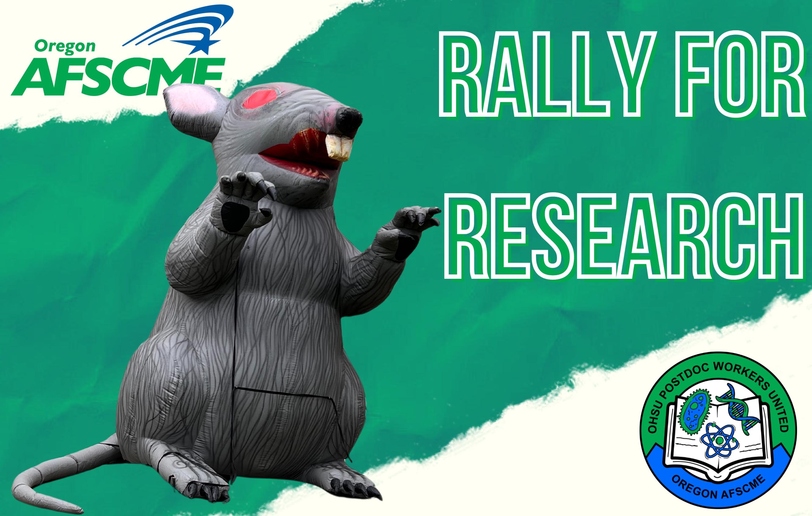 Highlights: Rally for Research | Oregon AFSCME